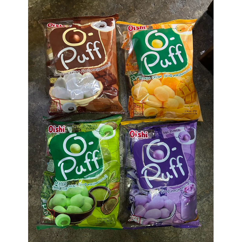 Opuff Marshmallow Choco/Mango/Matcha/Ube | Shopee Philippines
