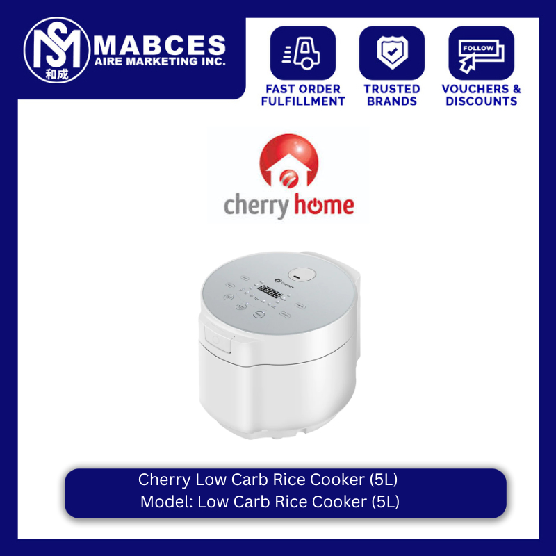Cherry Rice Cooker 5 L Low Carb | Shopee Philippines