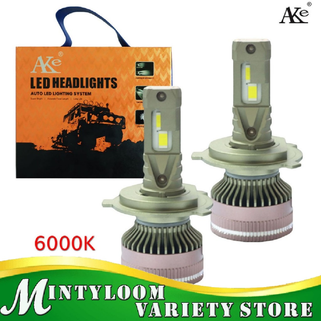 AKe K13 2pcs Car LED Headlights 100W 10000LM 6000K Auto Led Lightning ...