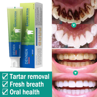 DEVNEN Whitening Peppermint Toothpaste Baking Soda Toothpaste For Food ...