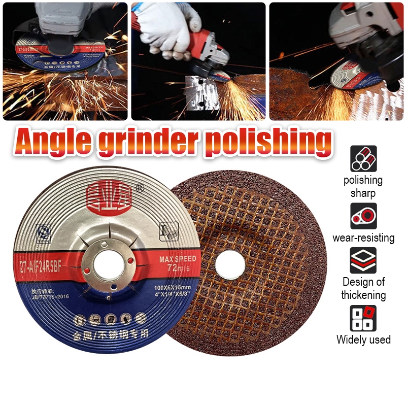 Grinding Disc Heavy Duty 100mm Metal angle grinder polishing disc ...