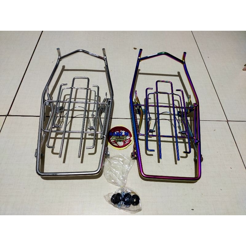 STEP GRILL MALAYSIAN STAINLESS FOR RAIDER 150 FI | Shopee Philippines