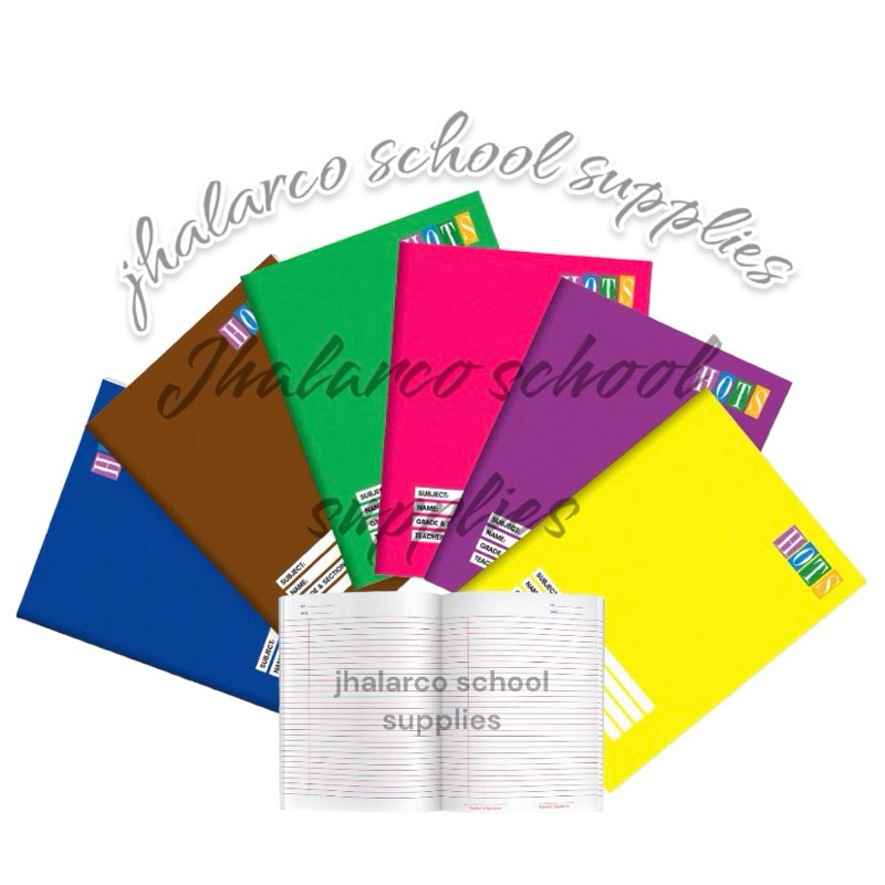 HOTS Writing Notebook (per bundle 10pcs) | Shopee Philippines