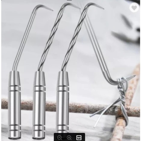 Stainless steel Construction Rebar Binding Hook Steel Wire Knot ...