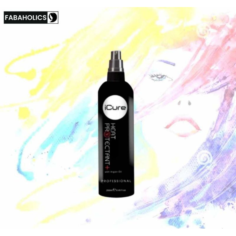 New Product Icure Heat Protectant Spray with Argan Oil 250ml | Shopee ...