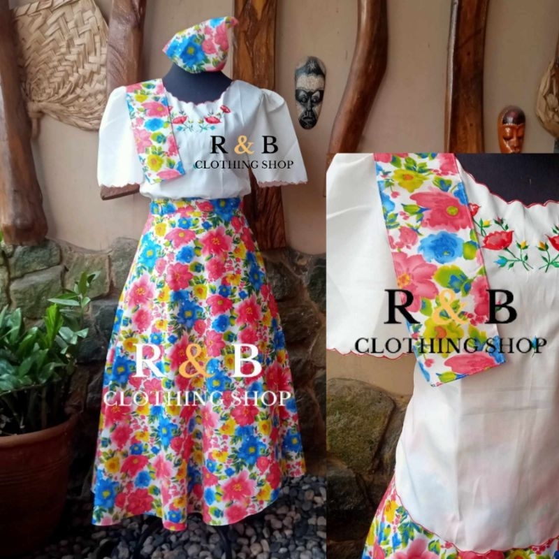 ADULT Filipiniana/ Kimona terno // Maria Clara terno | Shopee Philippines