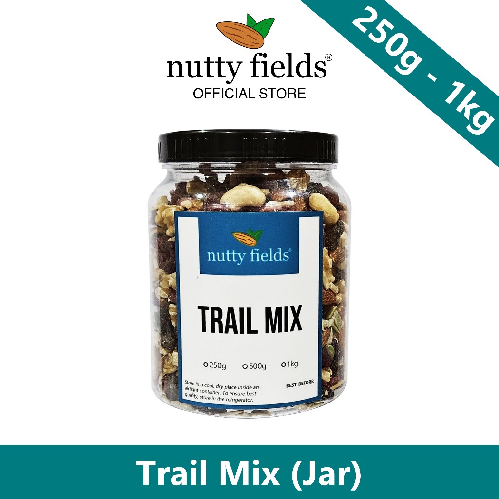 Trail Mix Jar (Mixed Nuts) by Nutty Fields | Shopee Philippines
