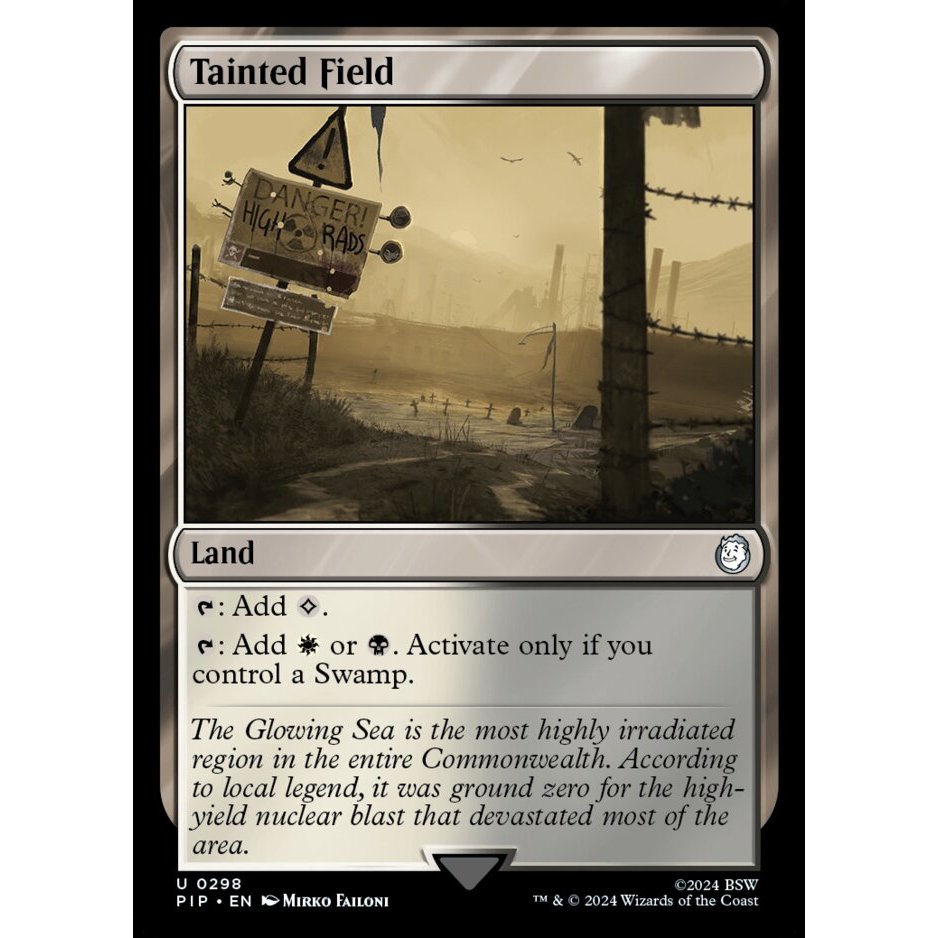 Magic the Gathering | Tainted Field | Shopee Philippines