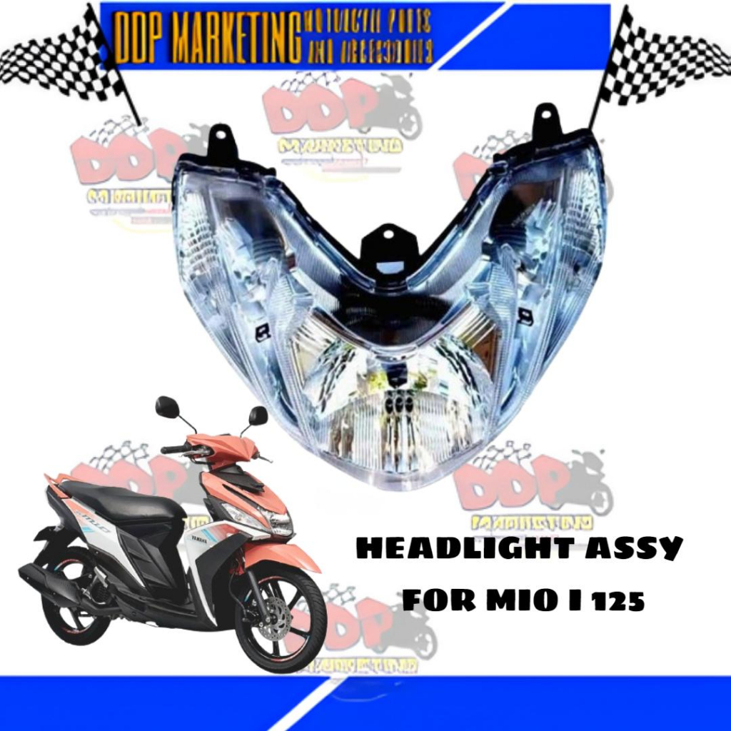 MIO I 125 HEADLIGHT ASSY | Shopee Philippines