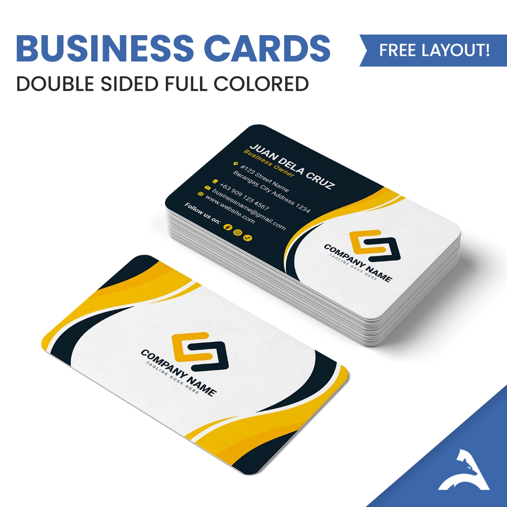 Customized Calling Card, Business Card (Full Colored Back-To-Back or ...