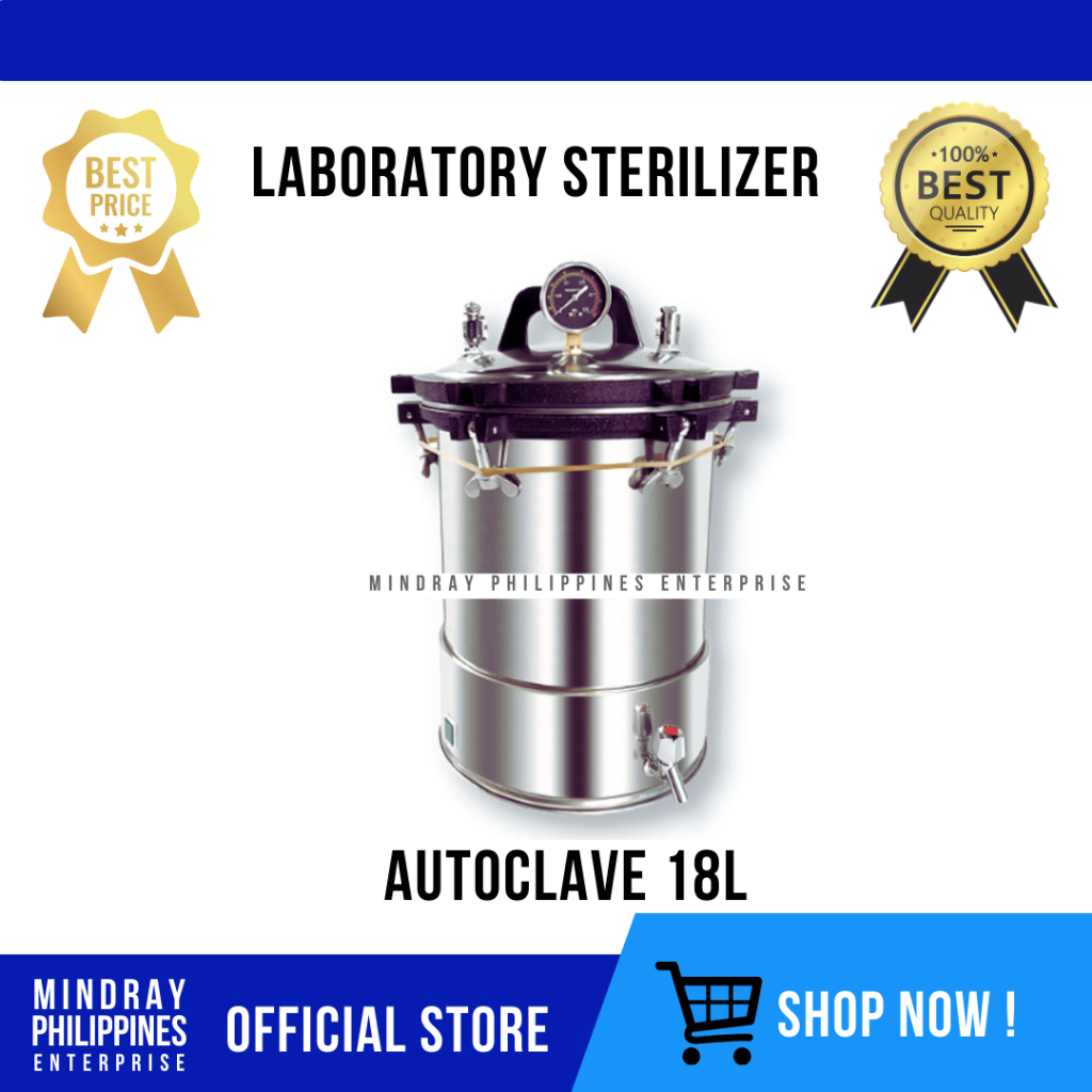 LABORATORY STERILIZER AUTOCLAVE 18L | Shopee Philippines