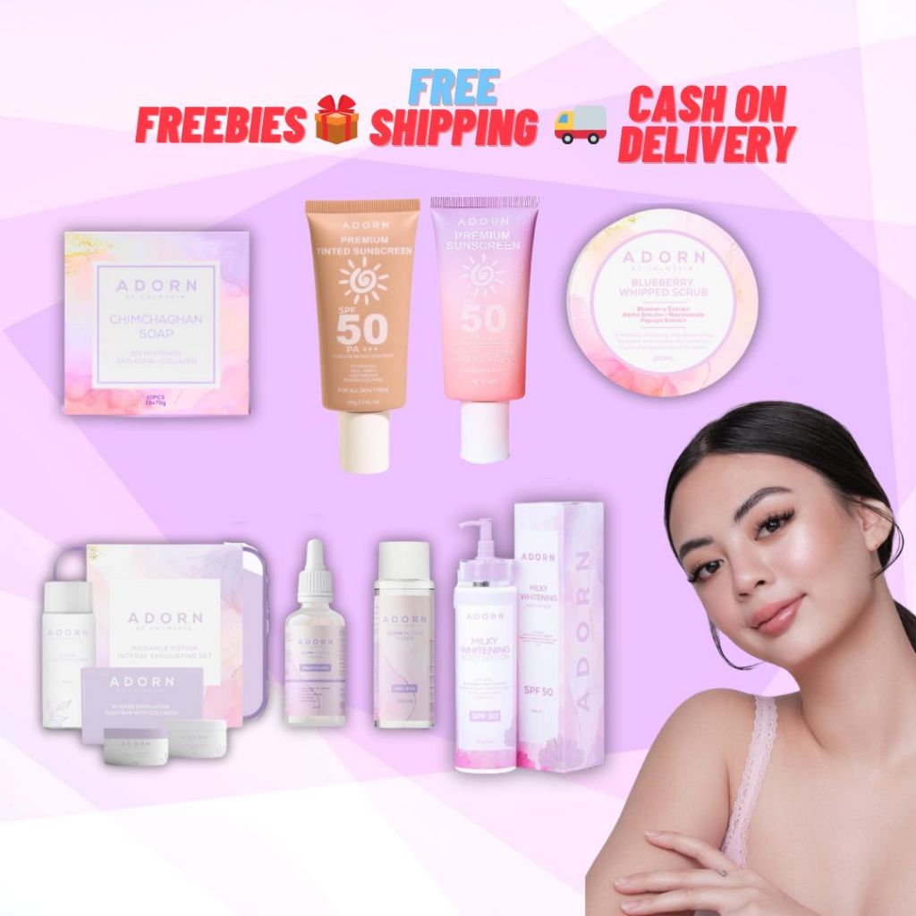 Adorn Sunscreen | Blueberry Whipped Scrub | Chimchaghan Soap | Lotion ...