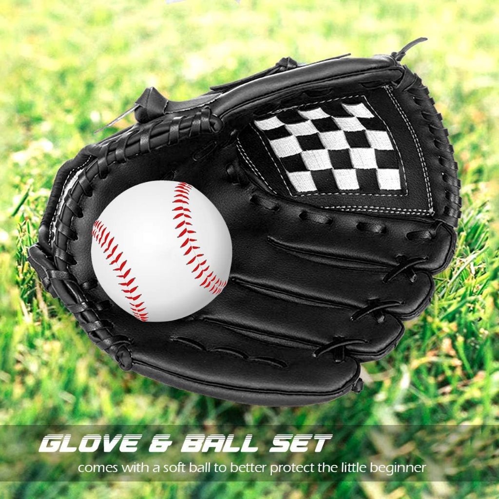 Baseball Gloves Left Hand Baseball Softball Training Gloves Pitcher ...