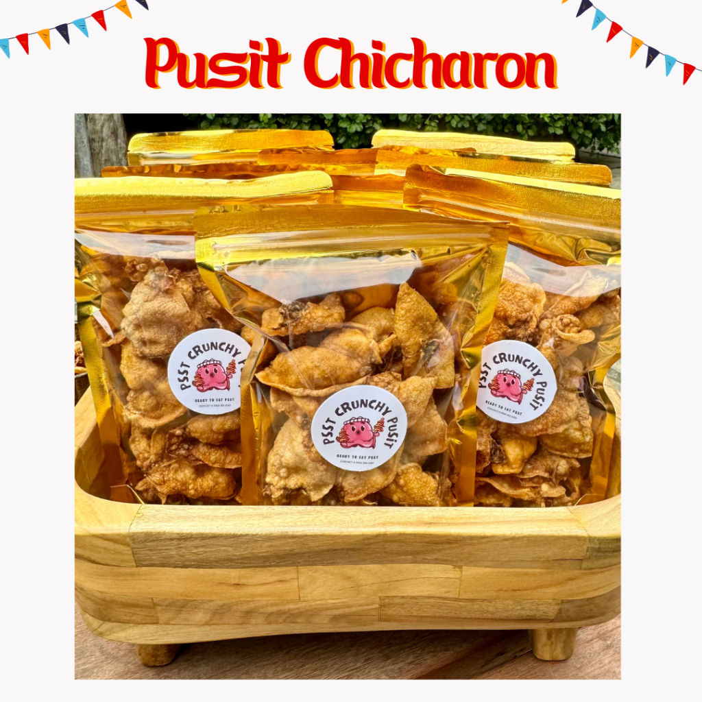 Pusit Chicharon (Squid) (With free vinegar) (10 PACKS) | Shopee Philippines