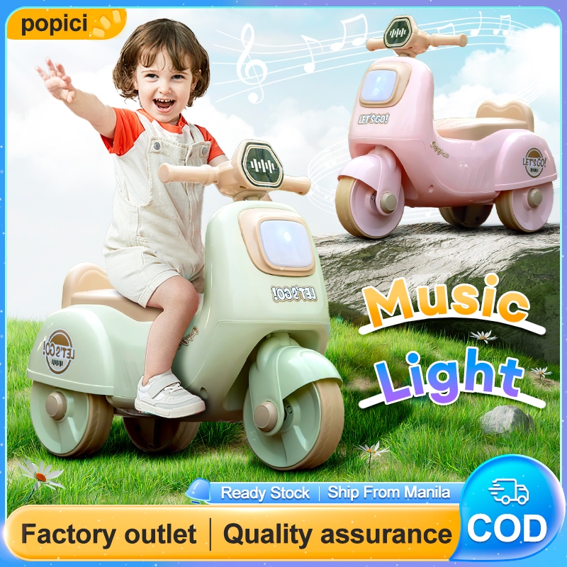 Balance Motorcycle For Kids Ride-On Baby Motorcycle Toddler Car For ...