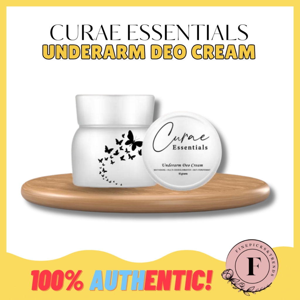 ORIGINAL CURAE ESSENTIALS - Underarm Deo Cream 10g | Shopee Philippines
