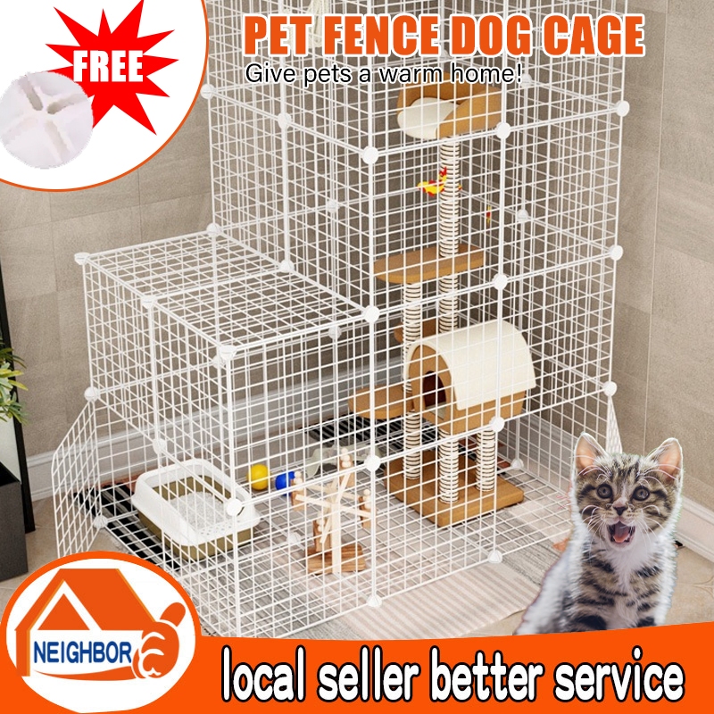 【Free Install Tools】Small Pet Pen Bunny Cage Dogs Playpen Animal Fence ...