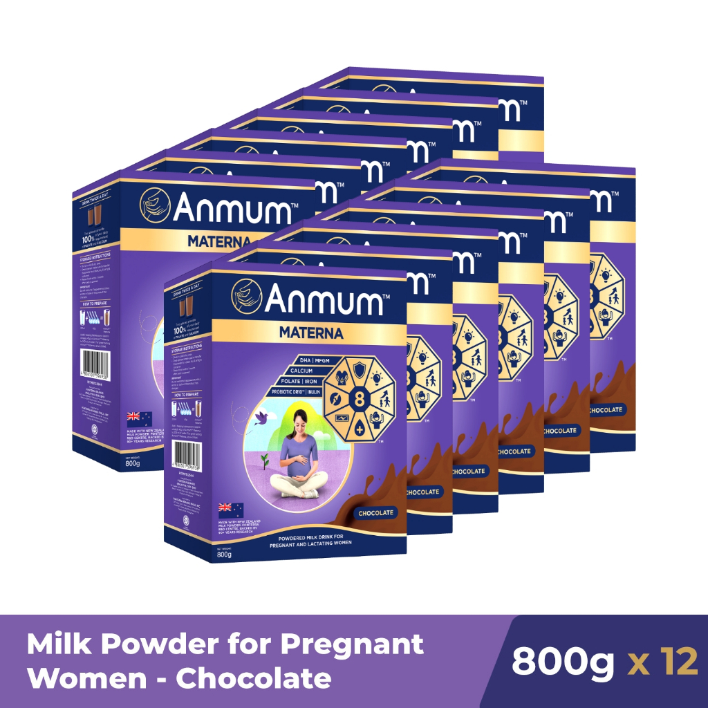 Anmum Materna Pregnancy Milk Powder Chocolate 800G x12 | Shopee Philippines