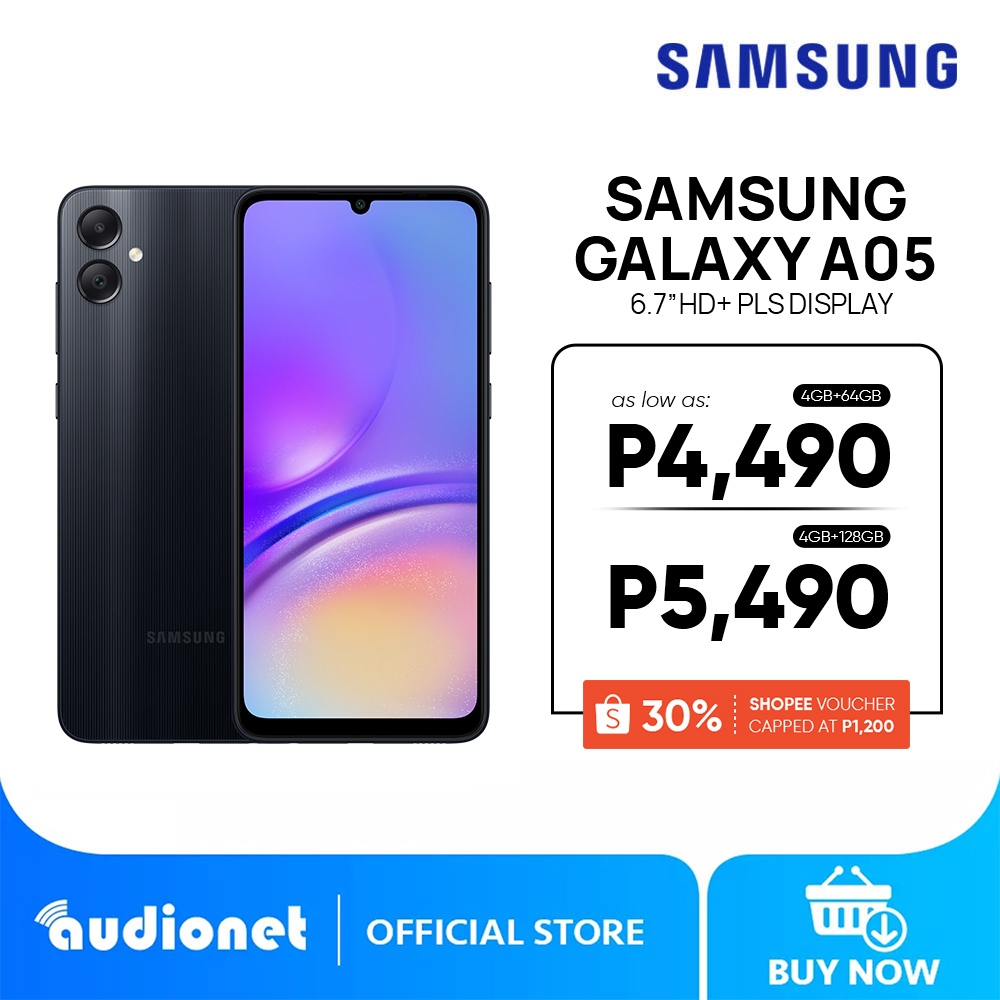 Samsung Galaxy A05 Smartphone | 4GB+128GB/64GB | MediaTek MT6769V | 6.7 ...