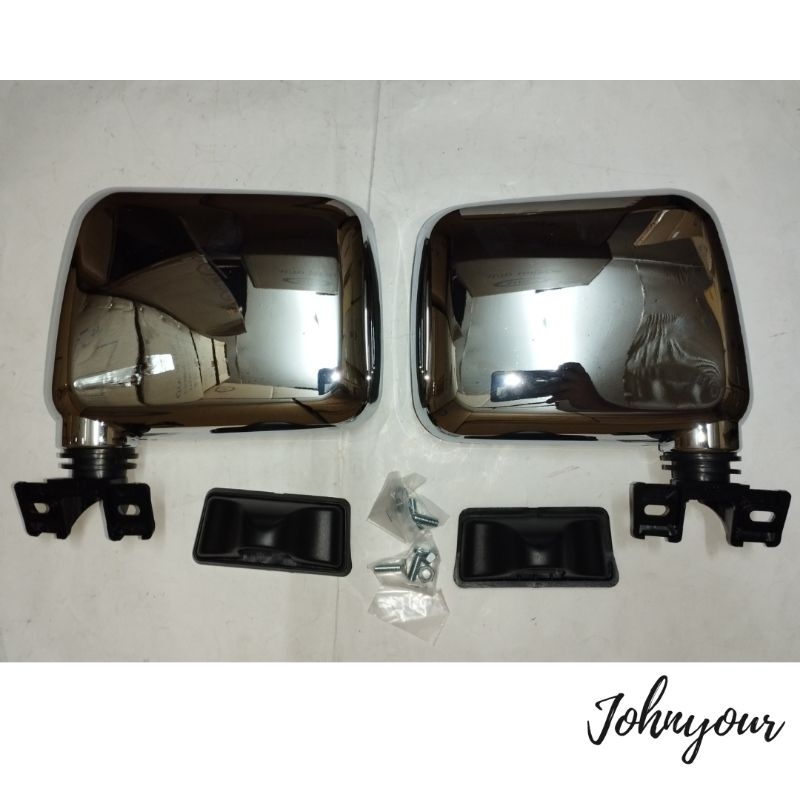 ISUZU TFR KB42 SIDE MIRROR Chrome Manual fold | Shopee Philippines