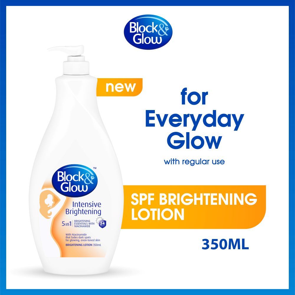 Block & Glow Intensive Brightening Lotion Spf24 Ph 350ml | Shopee ...
