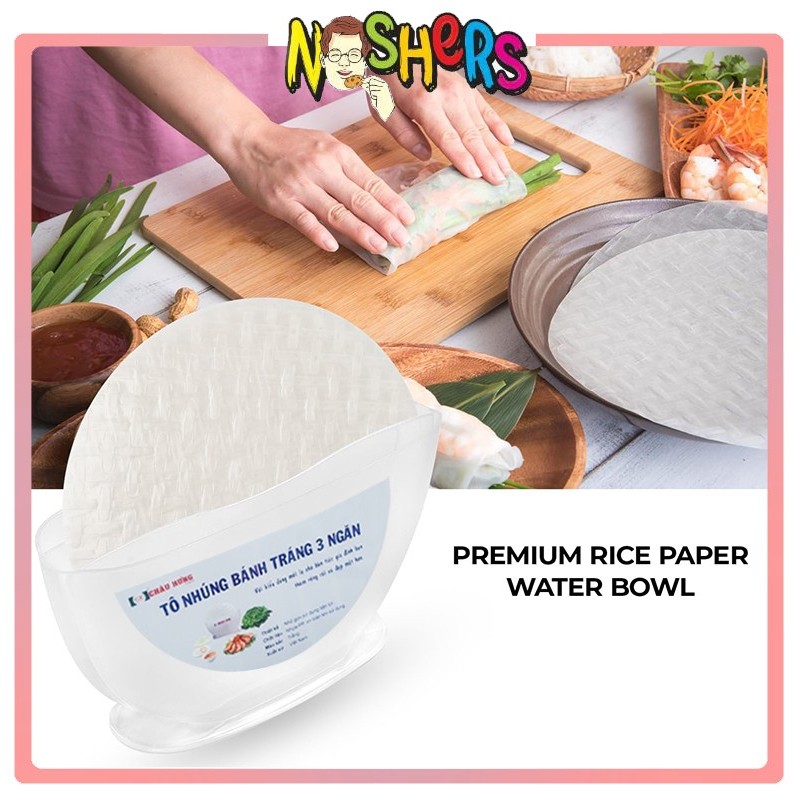Noshers Vietnamese Bowl Dipping Rice Paper Water Bowl Soaking Rice ...