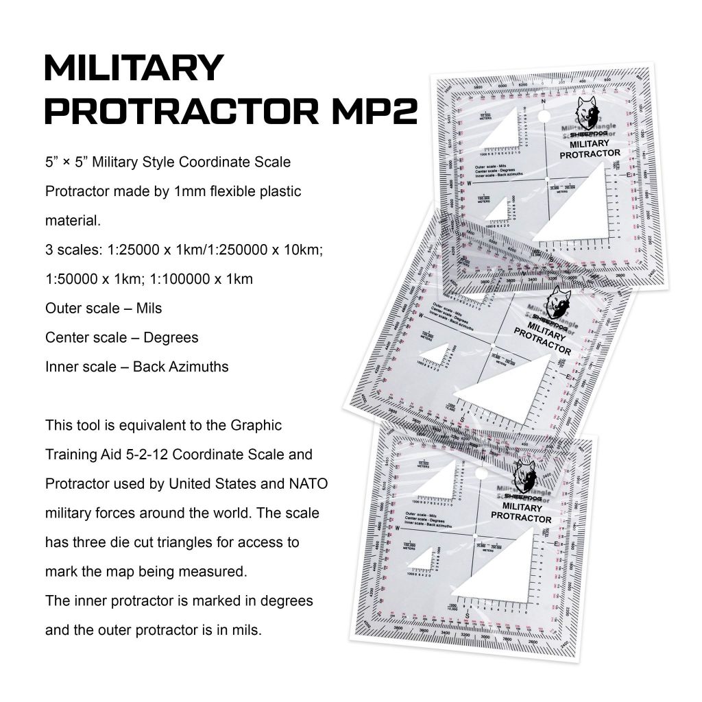 MILITARY PROTRACTOR MAP READING | Shopee Philippines