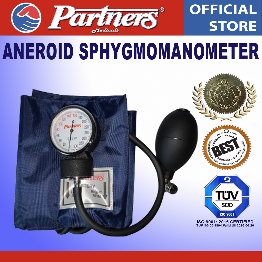 Partners Aneroid Sphygmomanometer (1 unit) | Shopee Philippines