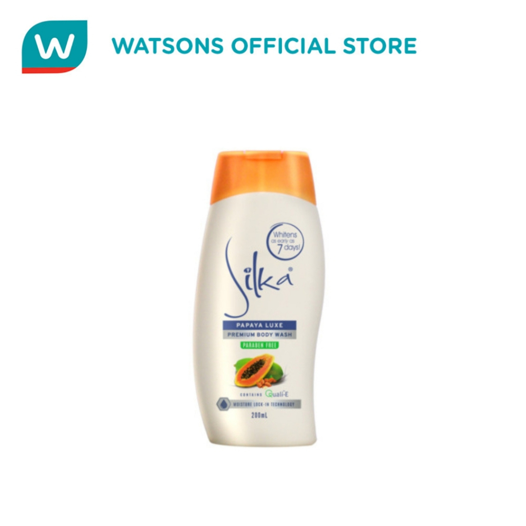 SILKA Papaya Luxe Body Wash 200ml | Shopee Philippines