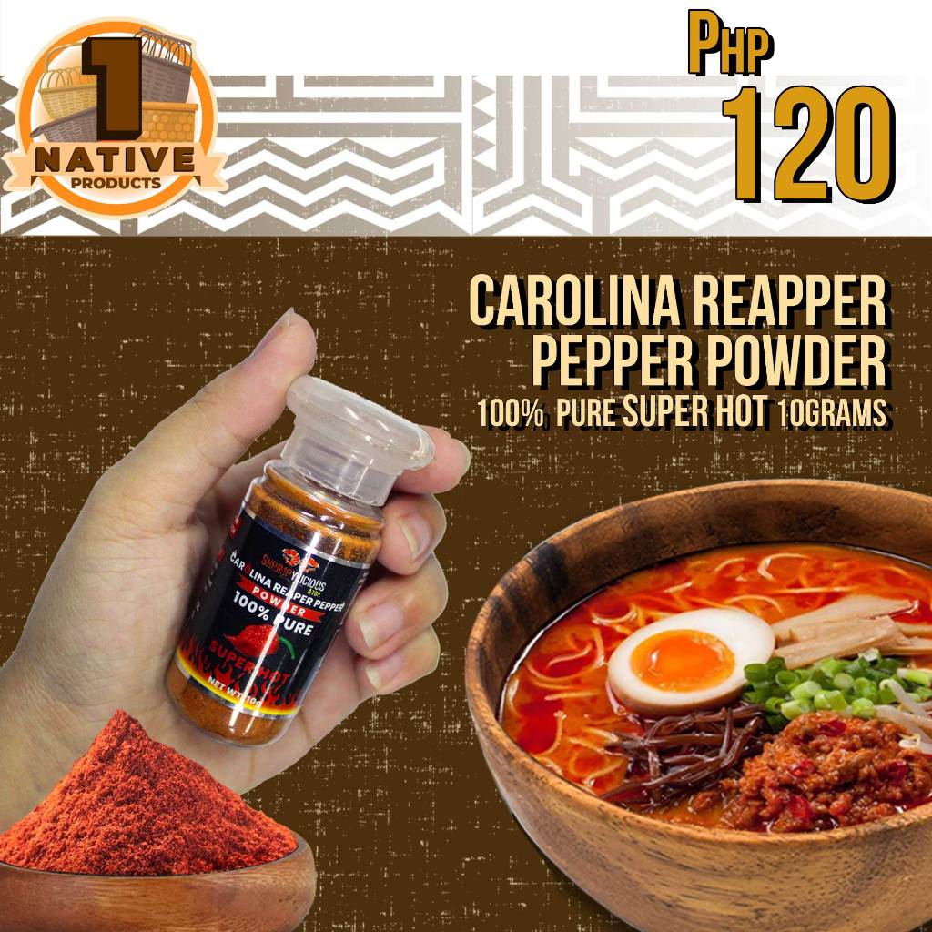 1Native Carolina Reaper Pepper Powder Hot Chili Powder 10g/15g Pure ...