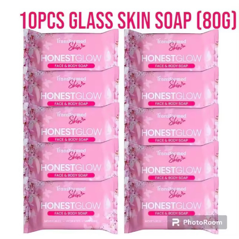 Honest Glow Glass Skin Soap 80g (10pcs) | Shopee Philippines