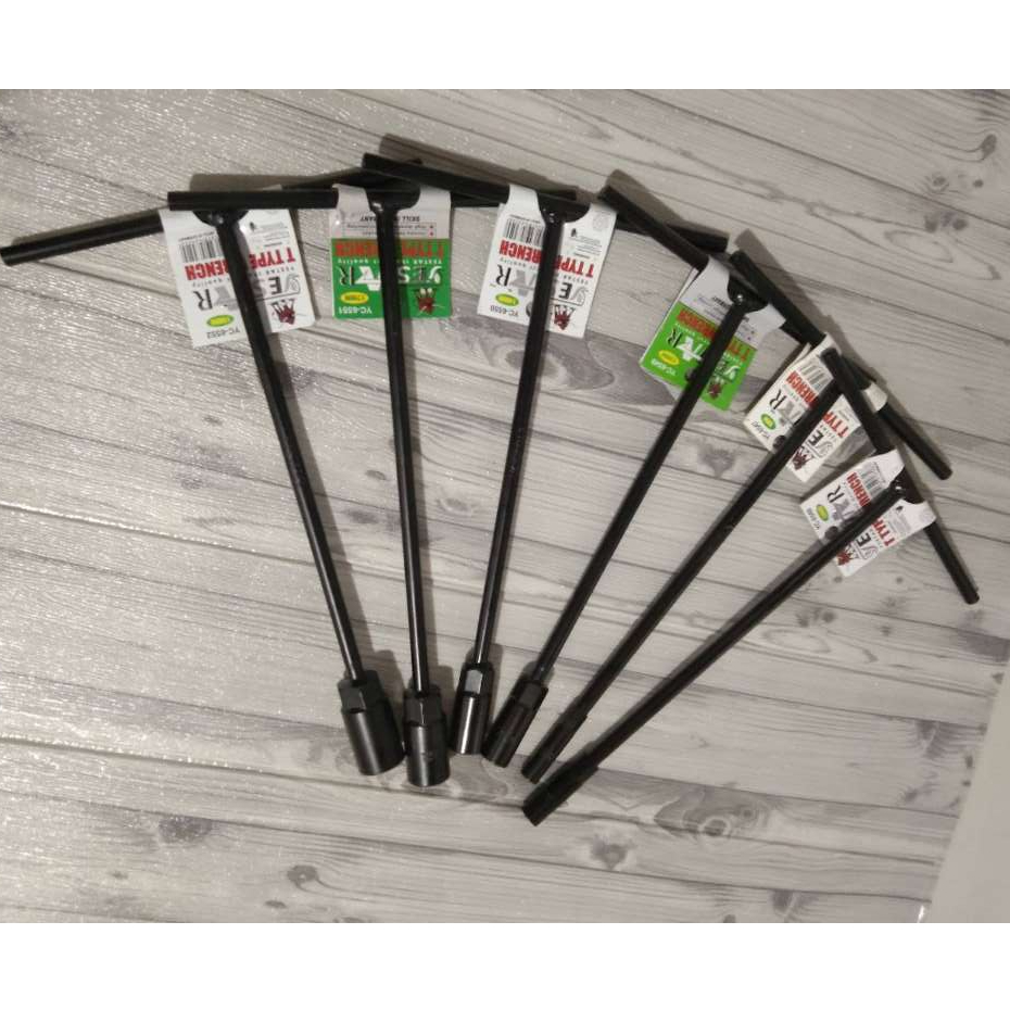 LONG T-WRENCH FLYMAN multipurpose (8-10-12-14-17-19mm) | Shopee Philippines