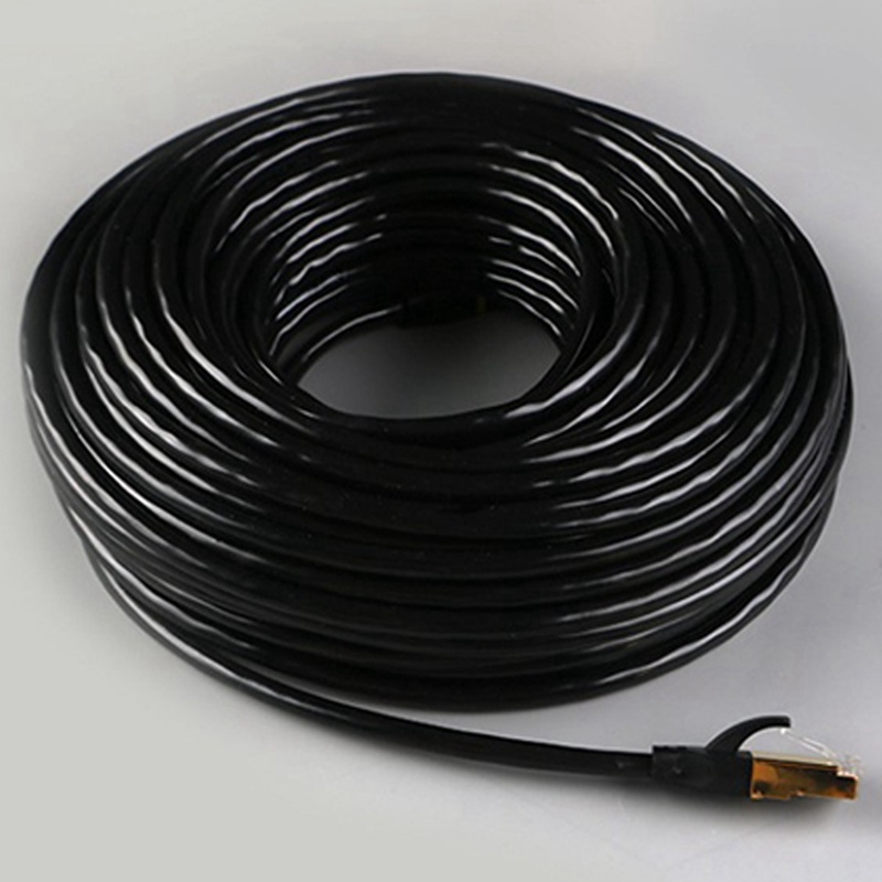 5 meters to 50 meters gold-plated Ethernet cable RJ45 Cat6 outdoor LAN ...