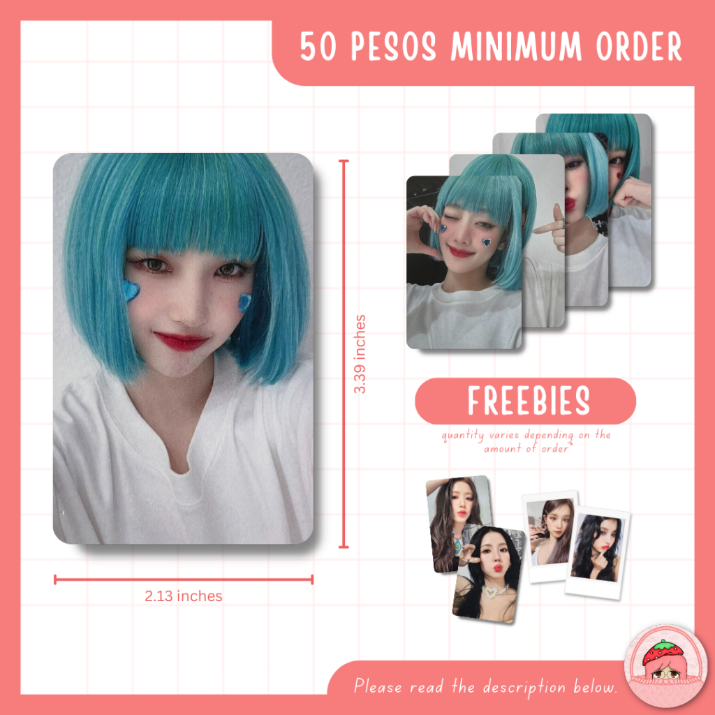 GIDLE '2' ALBUM MAKESTAR FACE DECOR POB PC PHOTOCARD UNOFFICIAL FANMADE ...