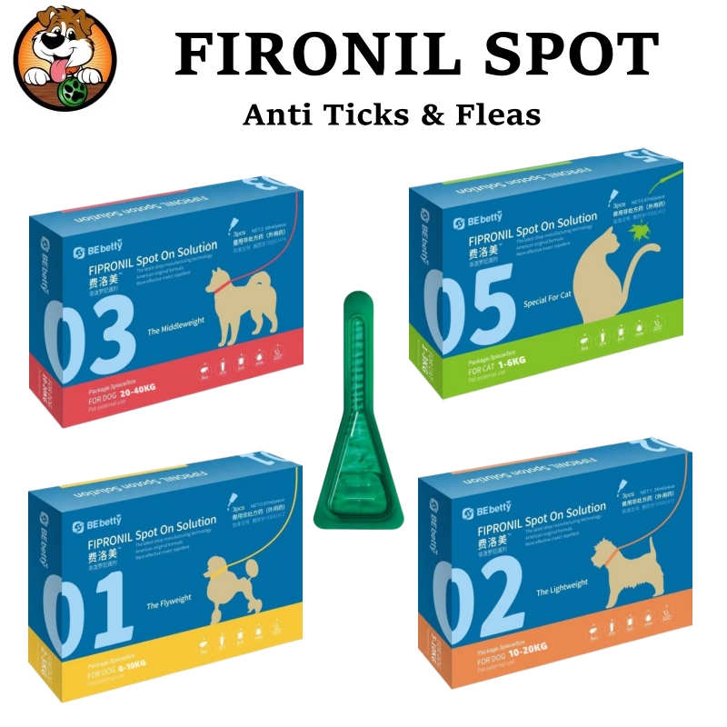 FRONTLINE Spot Vet-Recommended Flea & Tick Treatment Spot for Dogs and ...