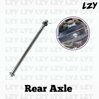 LZY FRONT AXLE / REAR AXLE / PIVOT SHAFT AXLE MOTORCYCLE TMX XRM WAVE ...