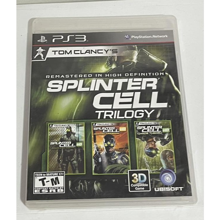 Tom Clancy's Splinter Cell Classic Trilogy HD ps3 game R1 | Shopee ...