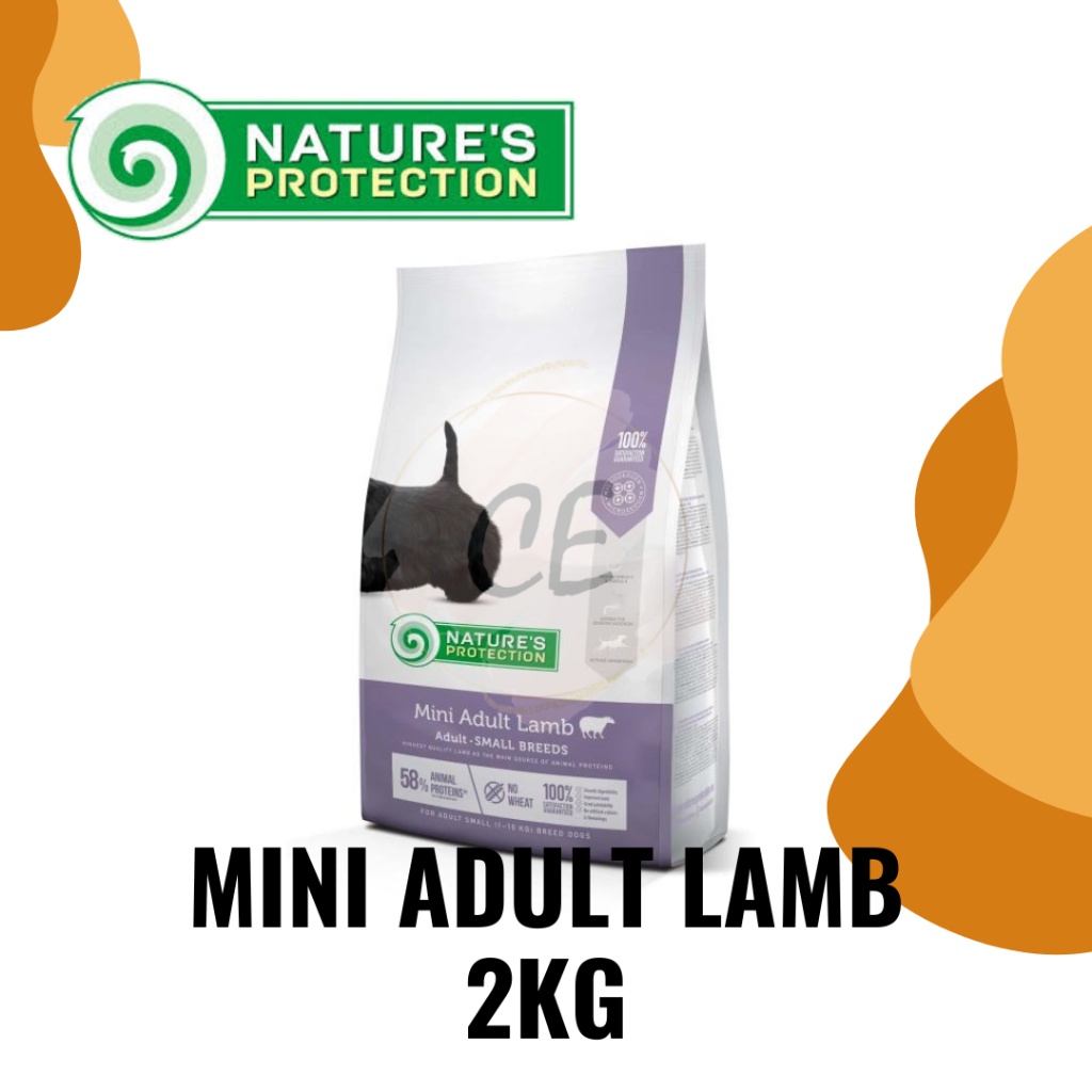 Nature's Protection Mini Adult Lamb 2kg | Shopee Philippines