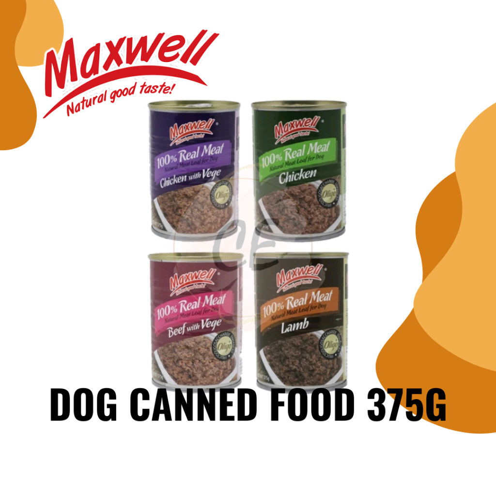 Maxwell Dog Canned Wet Food 375g | Shopee Philippines