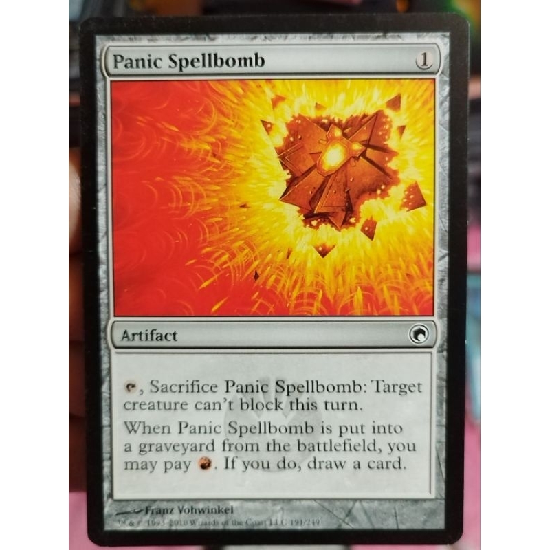 Panic Spellbomb (Magic the gathering) | Shopee Philippines