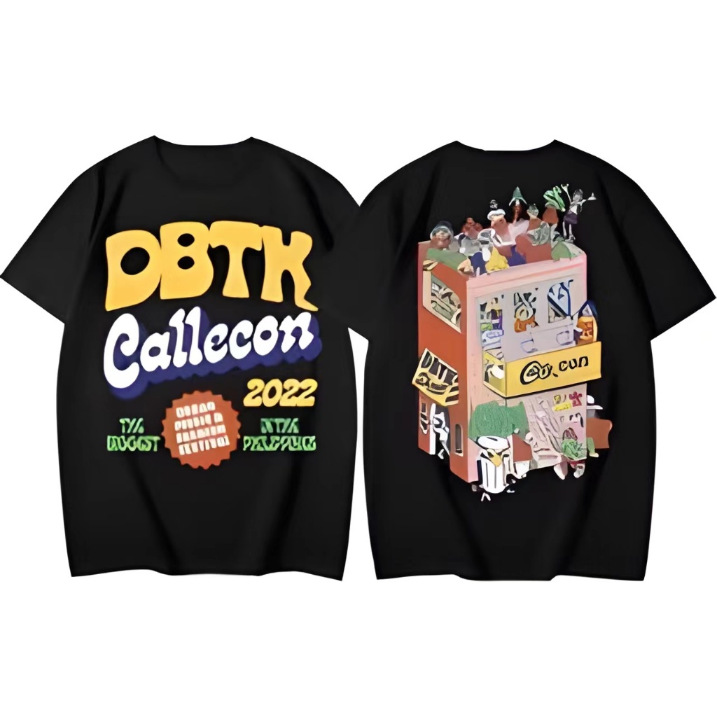 DBTK Vintage Style loose Oversized Round Neck Trendy Cartoon printed ...