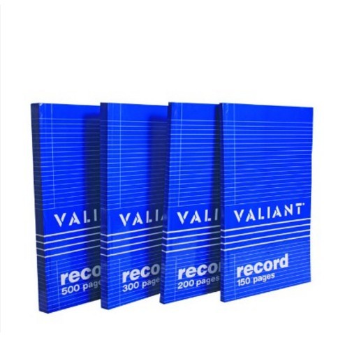 valiant record book / big /size150/200/300/500pages | Shopee Philippines