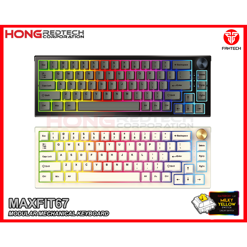 FANTECH MAXFIT67 MECHANICAL KEYBOARD | Shopee Philippines