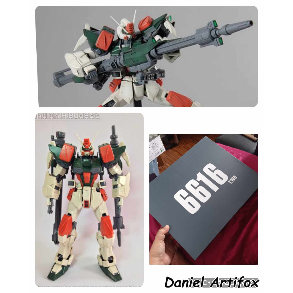 Daban Master Grade MG 1/100 Buster Gundam mecha robot model kit toys ...