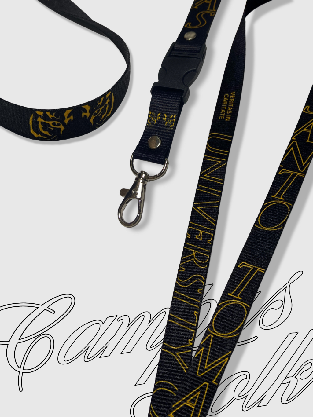 UST Lanyard - Black & Gold | Campus Folk | Shopee Philippines