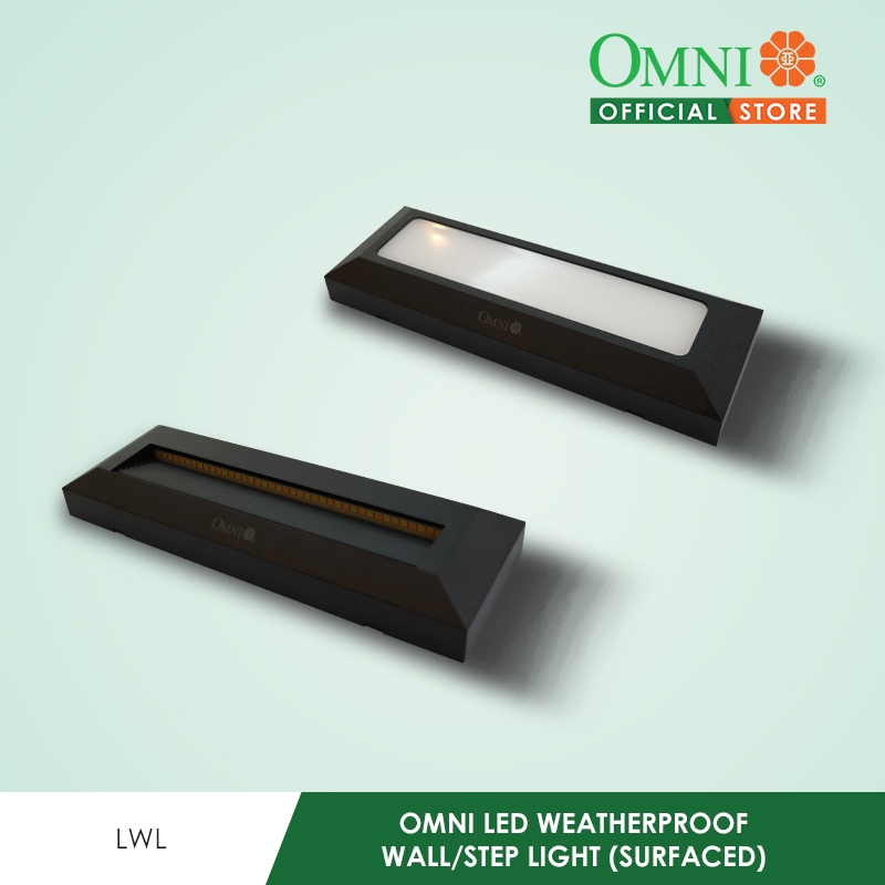 OMNI LED Weatherproof Wall / Step Light - SURFACE | Shopee Philippines