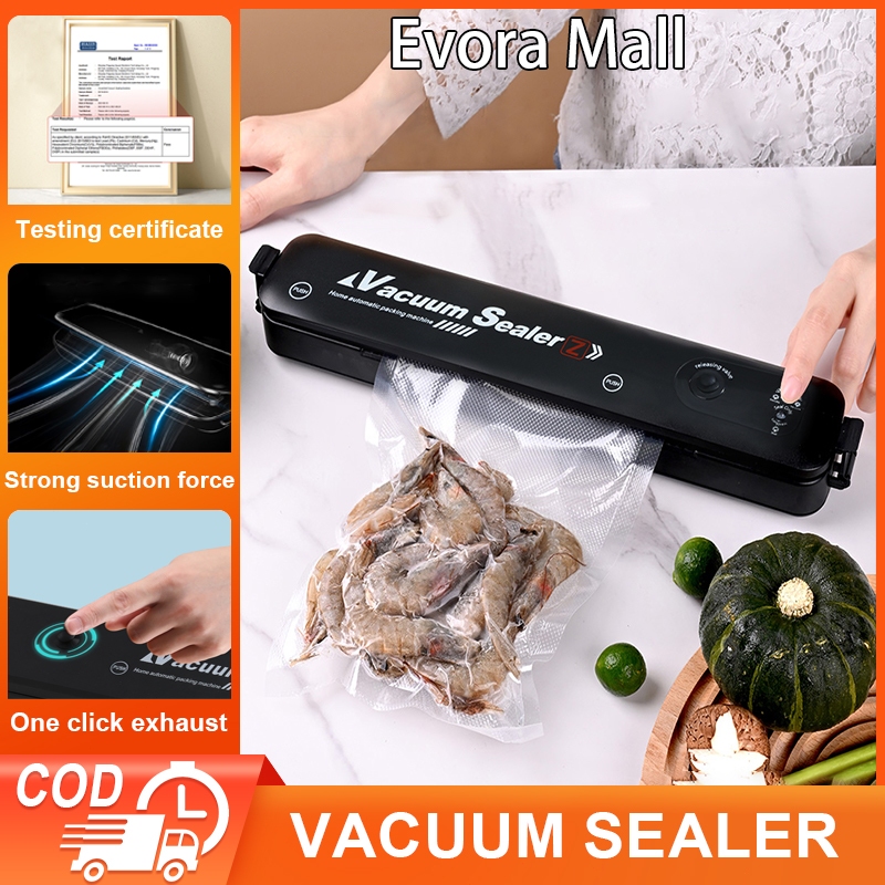 Evora Automatic Vacuum Sealer Portable Vacuum Packaging Machine Food ...