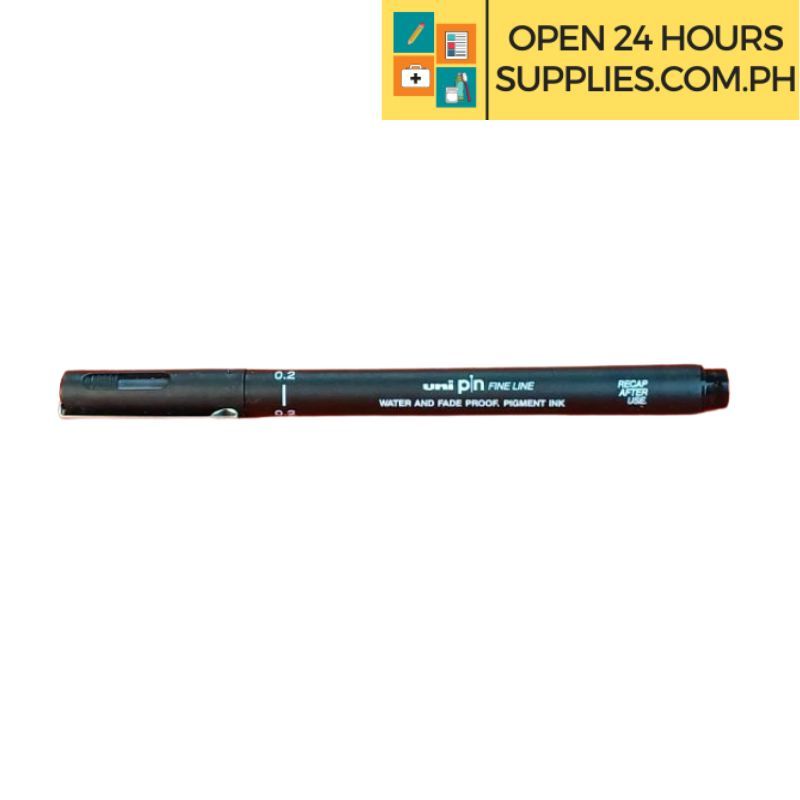 Premium Pens Uni Pin Fine Line Drawing Pen Unipin black | Shopee ...