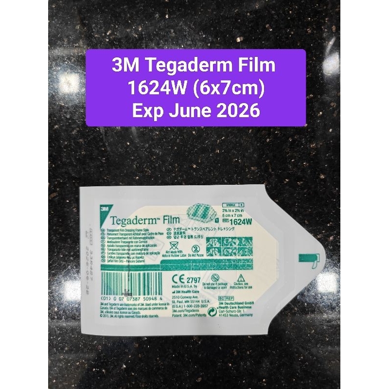 3M Tegaderm Film 1626W (10x12cm) | Shopee Philippines
