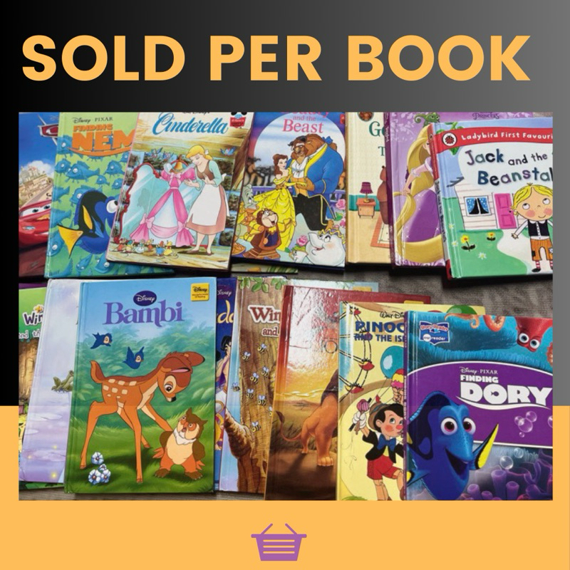 Disney, Walt Disney, Disney Princess, Disney Pixar Storybook Picture ...